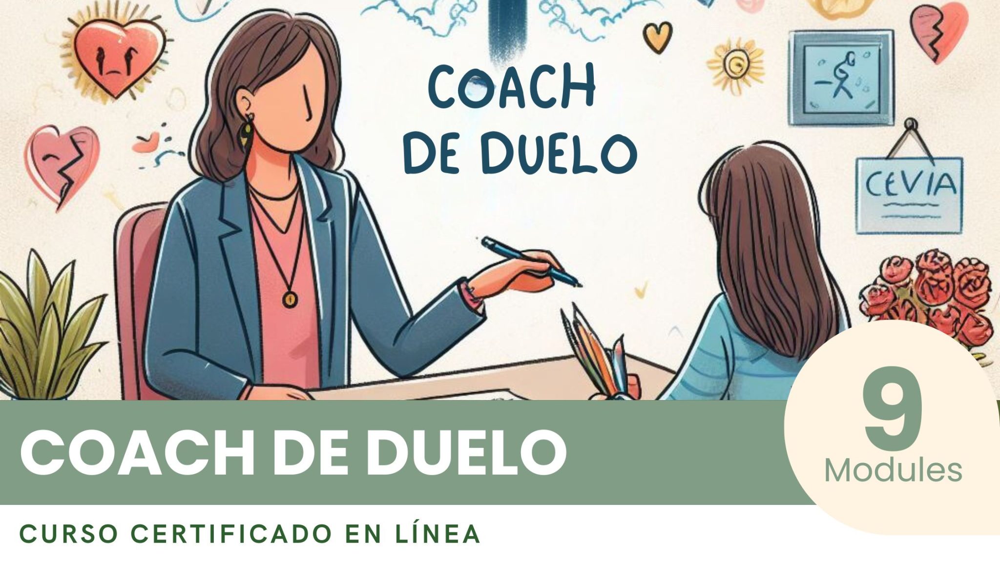 Curso Certificado para Convertirse en Coach de Duelo – Excelencia Certificada